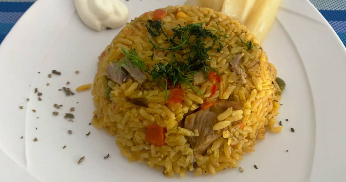 Arroz de cerdo Receta de Jessica Ramírez Cuello- Cookpad