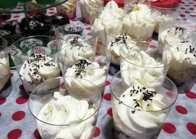 Postres en Shots Receta de La Cocina De Nahuel- Cookpad