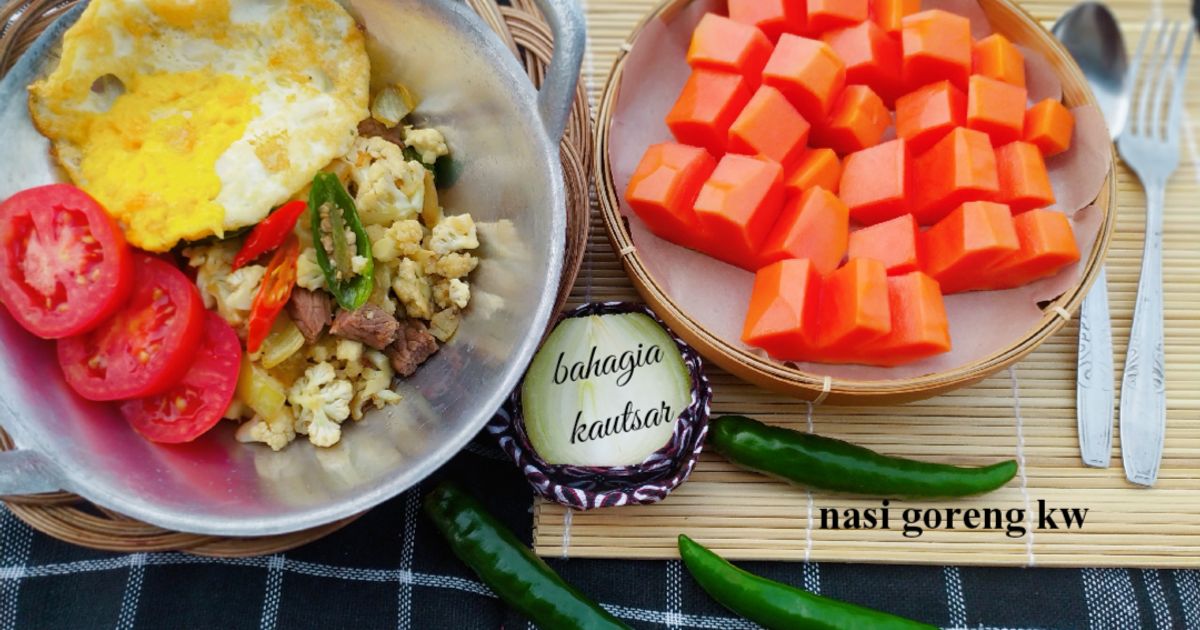 Resep 11.Nasi Goreng Tapi Boong😃 oleh Bahagia Kautsar - Cookpad