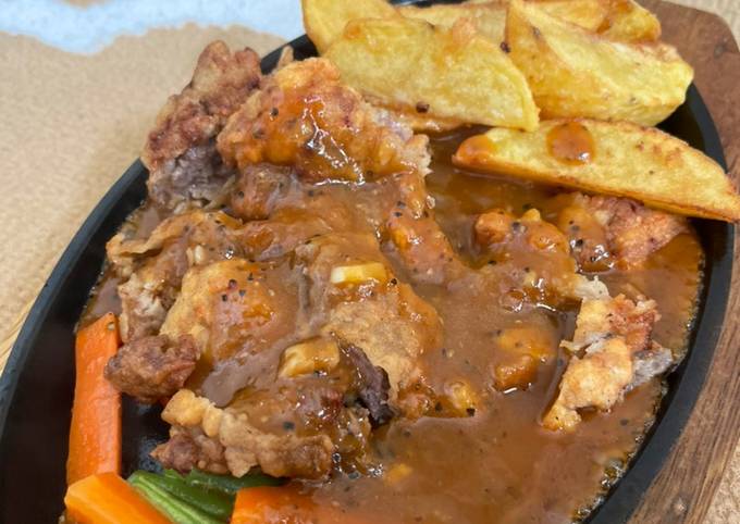 Resep Beef Breaded Steak ala Waroeng Steak (WS) oleh COOK WITH TIA ...