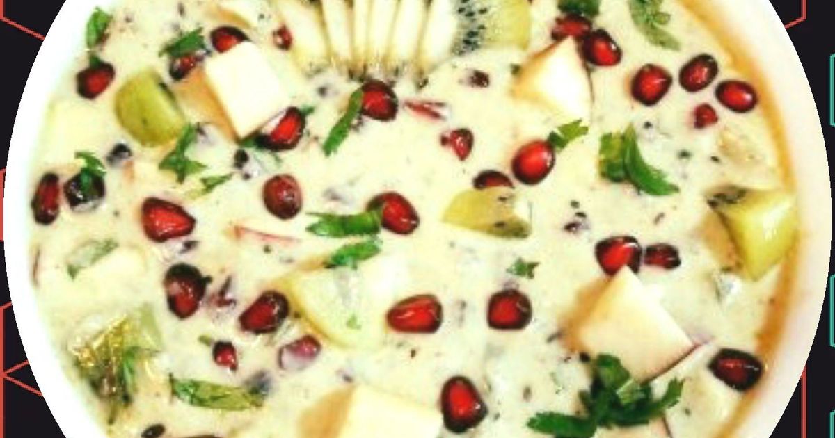Mix Fruit Raita Recipe by Poonam Gupta - Cookpad
