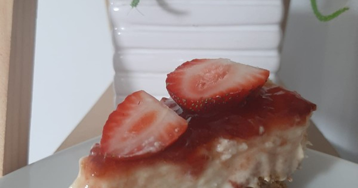Cheesecake De Fresa🍓 Receta de D-ssert- Cookpad