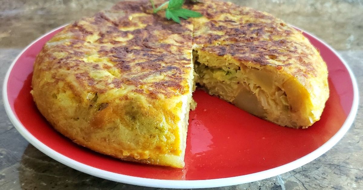 Tortilla De Repollo Receta de Adriana - Cookpad