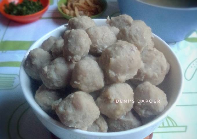 Resep Bakso homemade oleh Orange Cooking || YT & IG : @orange_cooking ...