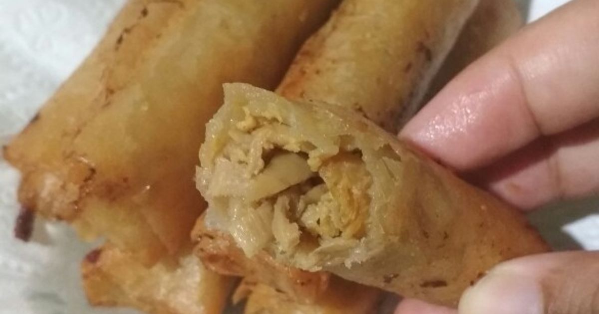 28 resep lumpia semarang kering enak dan mudah - Cookpad