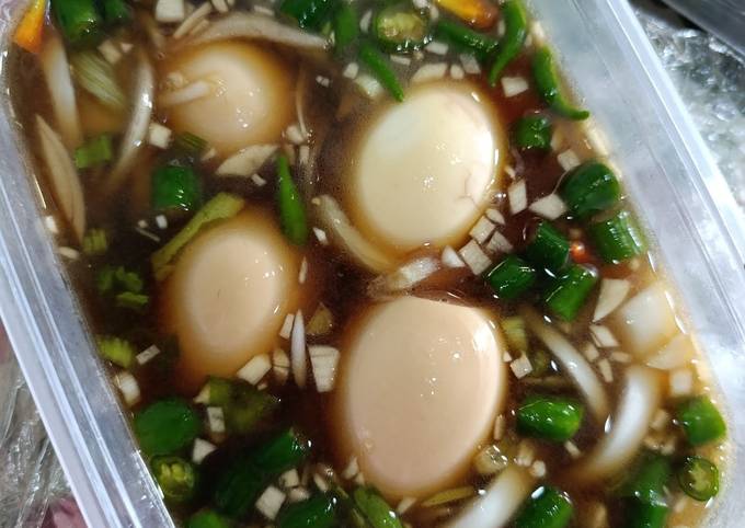 Resep Telur Rebus Rendam ala Korea oleh Deti Agustin - Cookpad