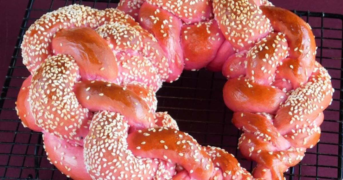 Resep Challah Bread Buah Naga oleh desmawati kuretangin - Cookpad