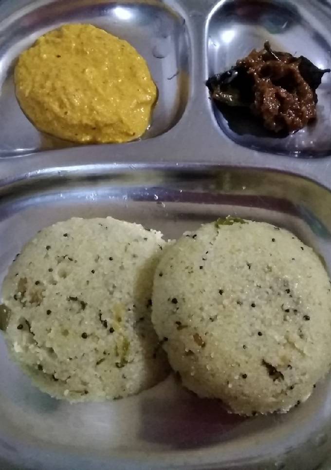 MTR ready mix rava idli (Rava idli recipe in tamil) இவருடைய ரெசிபி ...