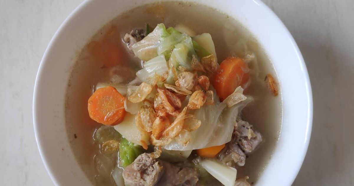 Resep Sop Balungan Ayam oleh Afia Kn. - Cookpad