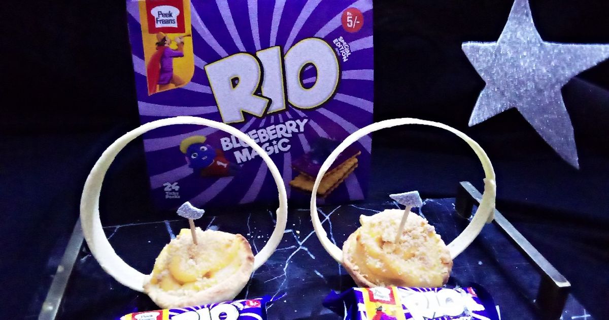 Rio Blueberry Custard Tart Recipe by Sadaf Salman - Cookpad