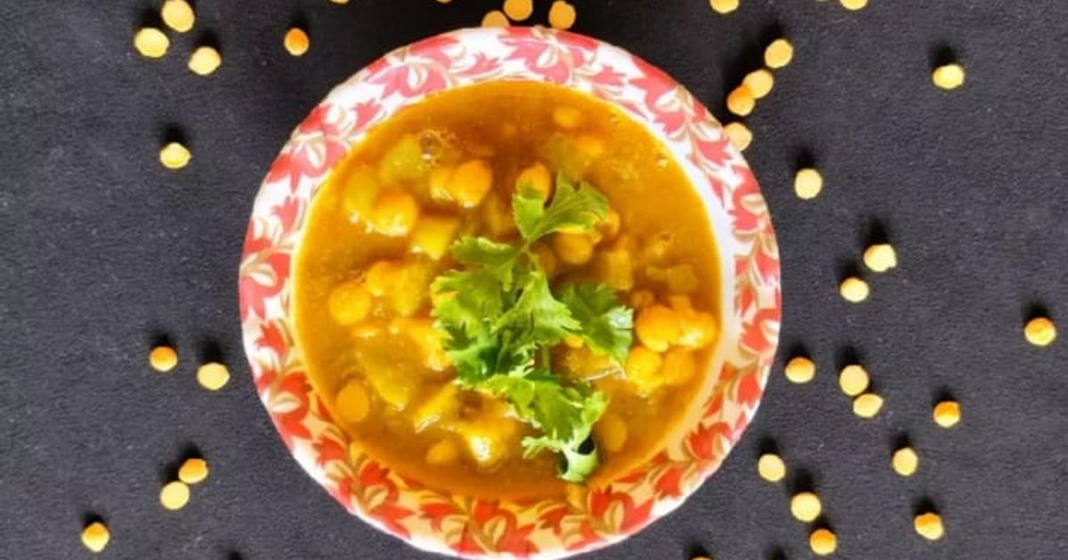 Lauki Chana Dal Ki Sabji Recipe by Jigisha Modi - Cookpad