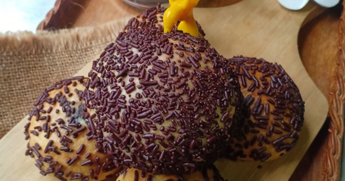 Resep Roti Mamang Topping Meses oleh Asmi - Cookpad