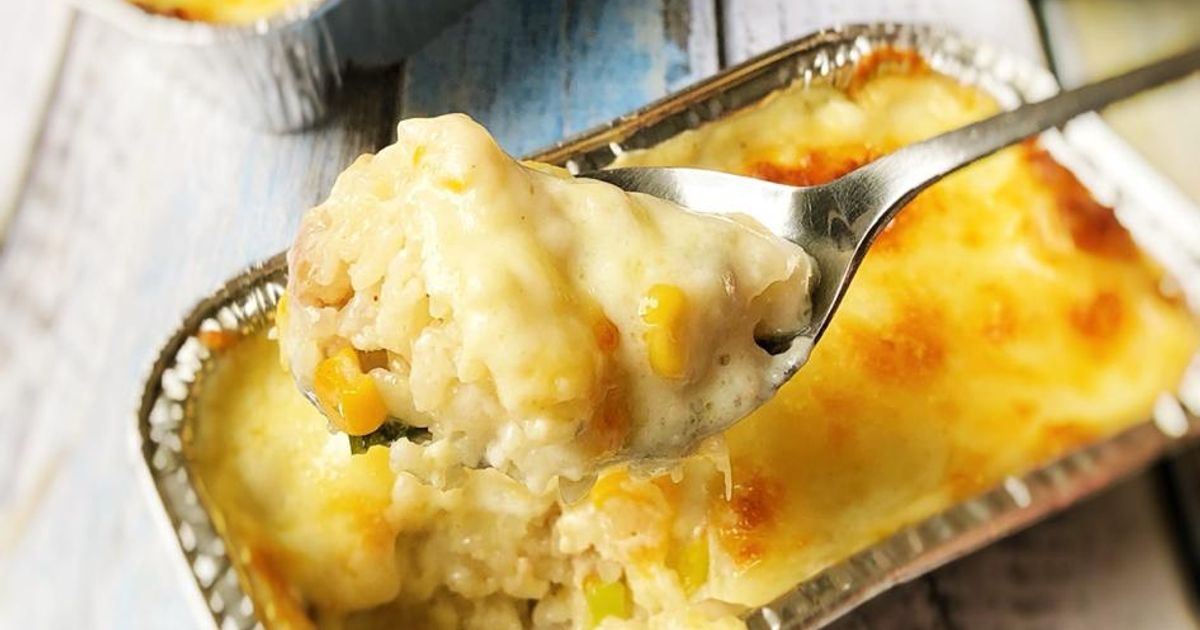 Resep Mozarella Bechamel Bake Rice oleh Airin Widjaya - Cookpad