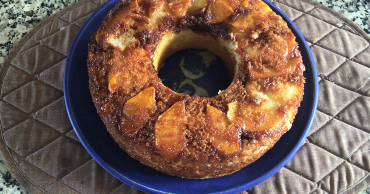 Torta Invertida De Manzana Receta de Rosa Padrón Argentó- Cookpad