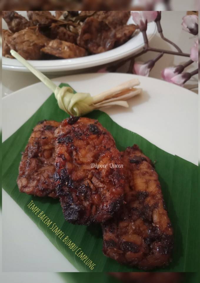 Resep Tempe Bacem Simpel Bumbu Cemplung oleh Dapoer Queen - Cookpad