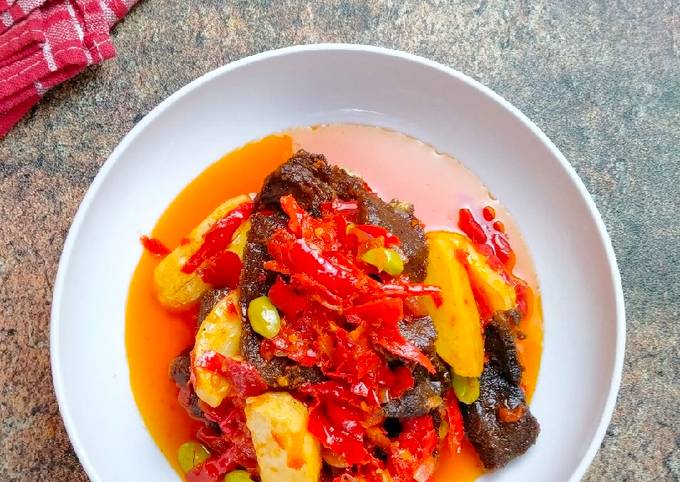 Resep Dendeng Balado Kaldu oleh Mita.W#MommyFayzel# - Cookpad