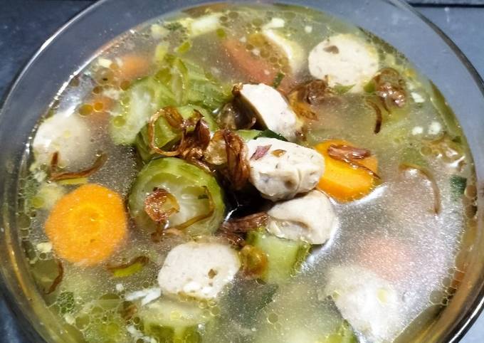 Resep Sop Oyong Wortel oleh Ferasty - Cookpad