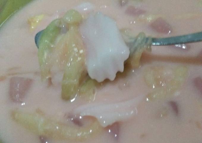 Resep Es teler durian oleh Aprilia - Cookpad