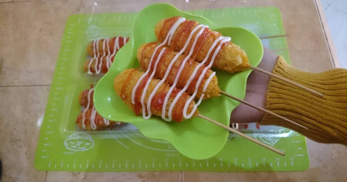 30 resep sosis corn dog lumer enak dan mudah - Cookpad