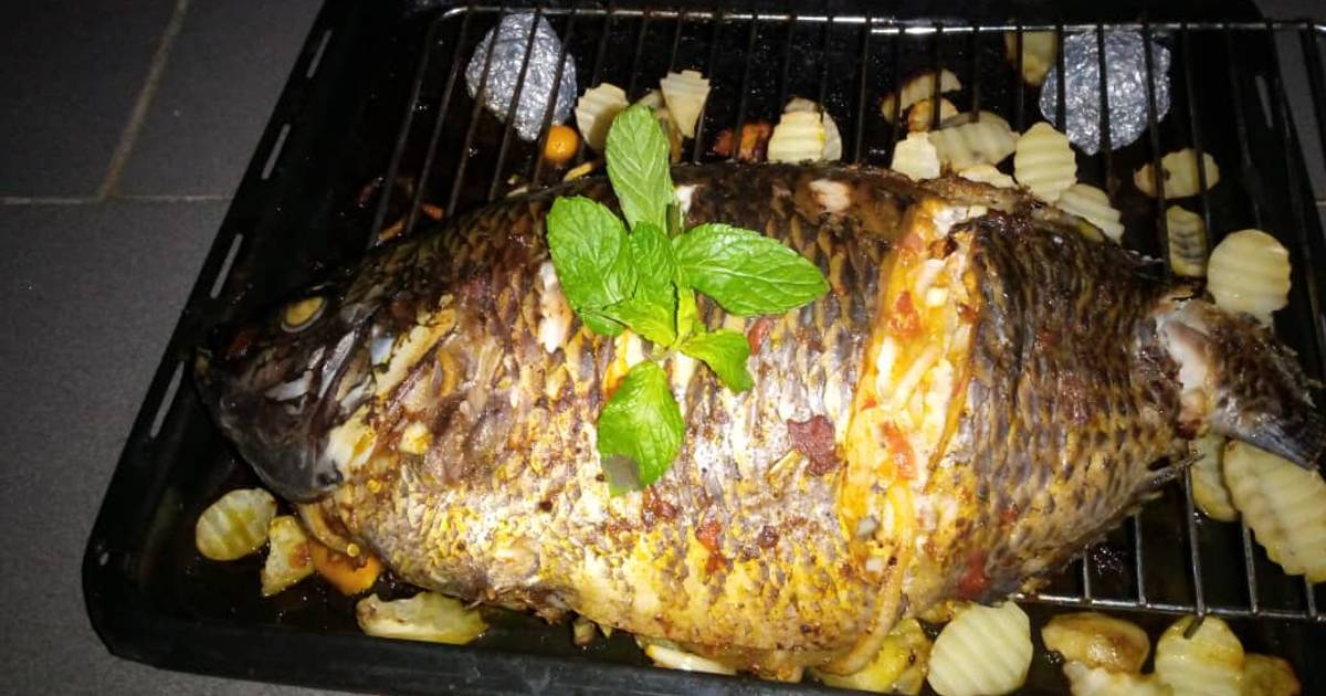 Roasted fish girki daga Mom Nash Kitchen - Cookpad