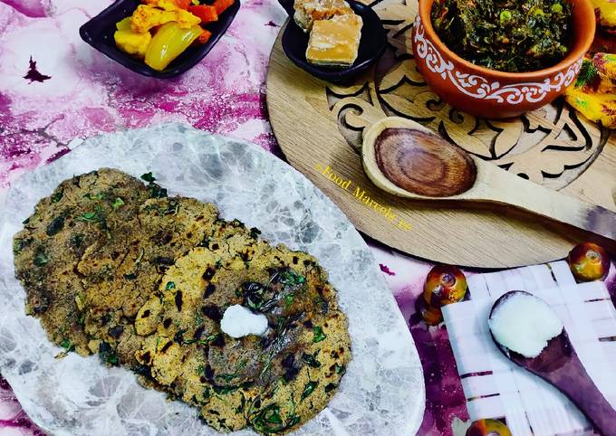 Sattu Methi Bhakri Recipe by Vaishali Chhabra - Food marvels With VC ...