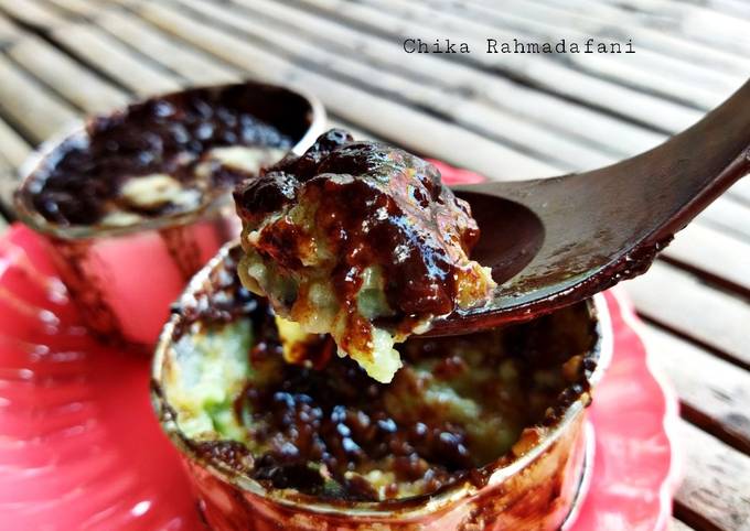 Resep Puding Roti Vla Coklat oleh Chika Rahmadafani - Cookpad