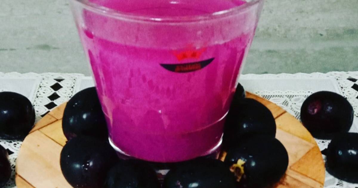 #FCC Delicious Jamun lemonade Recipe by Maya's Recipe's - Cookpad