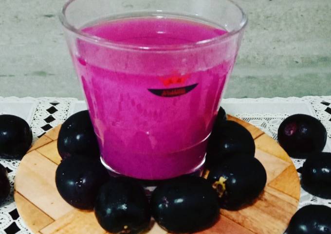 #FCC Delicious Jamun lemonade Recipe by Maya's Recipe's - Cookpad