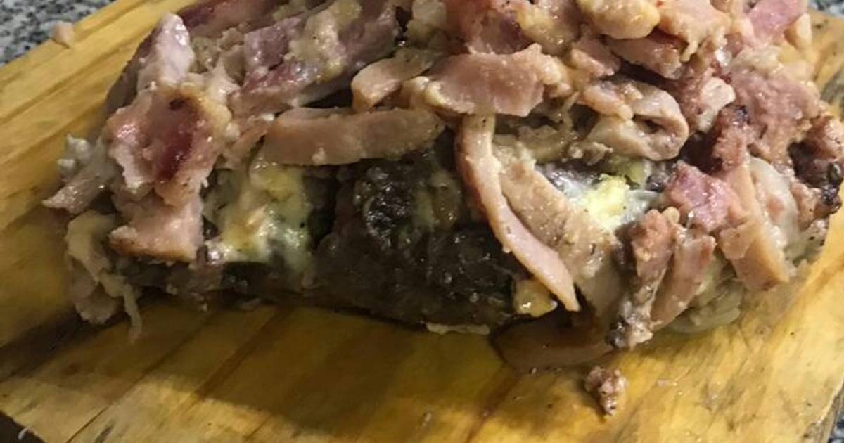 Papas rellenas con hongos y queso - 26 recetas caseras- Cookpad