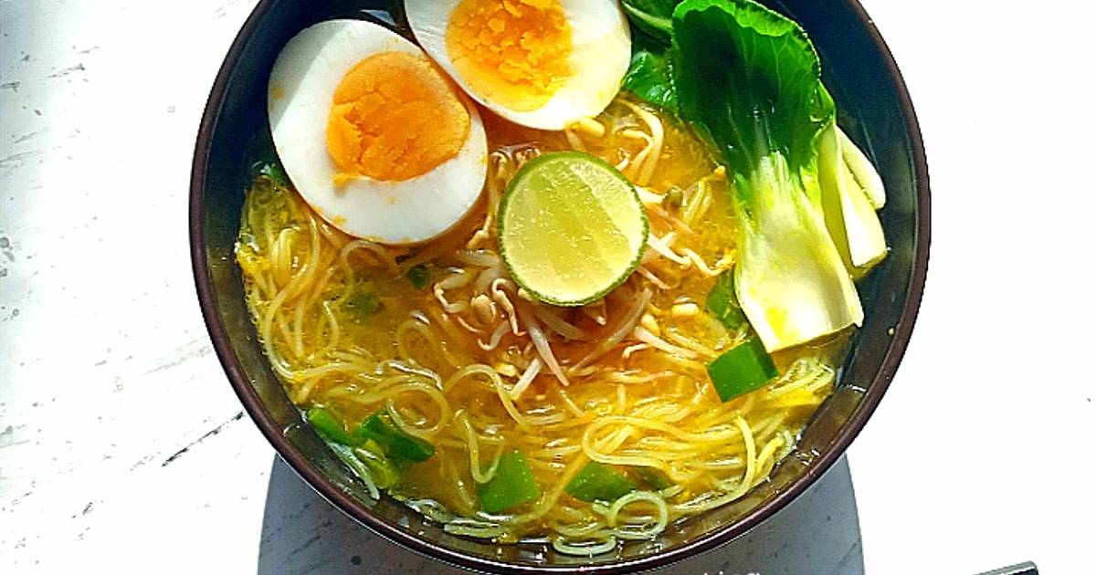 Resep Mie Bihun Kuah Kuning Simple oleh Alya Nurfitri🍳 - Cookpad