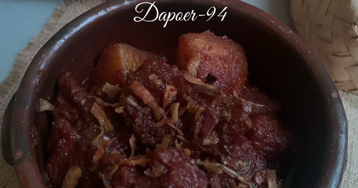 Resep cara masak krengsengan daging sapi rumahan enak dan mudah - Cookpad