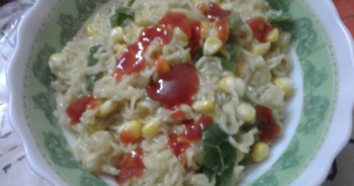 Creamy Instant Noodles Recipe by Somali Paul - Cookpad