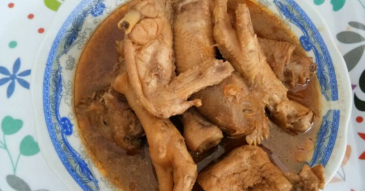 Resep Semur ayam (ceker, kepala dan sayap) oleh Ayu - Cookpad