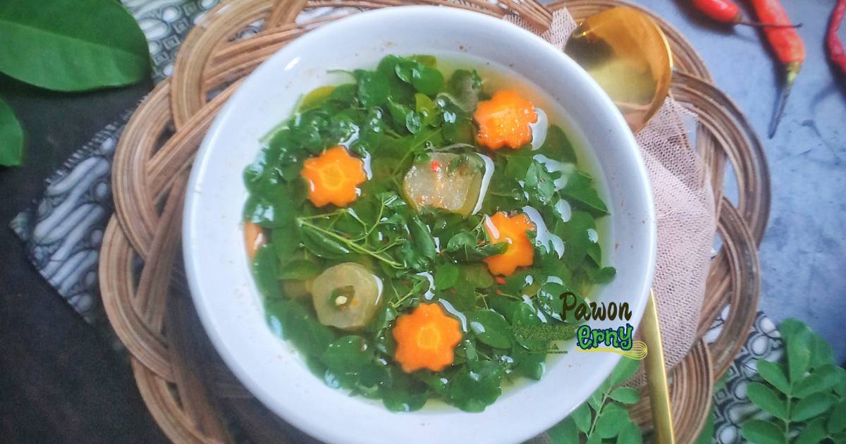 Resep 🌿Sayur Asem Daun Kelor🌿 oleh Erny Sulistyowati (Pawon Erny) - Cookpad