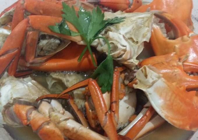 Resep Kepiting rebus sederhana kuah segar oleh Neng Inung - Cookpad