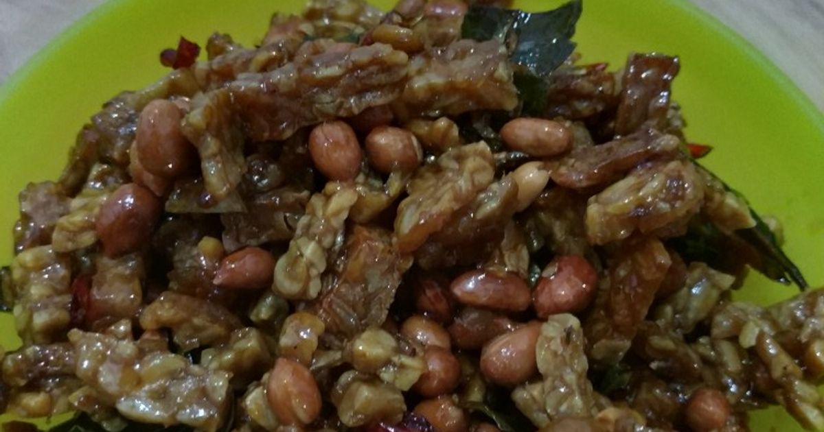 Resep 003. Kering Tempe Kacang Simple & Enak oleh ninda arlita - Cookpad