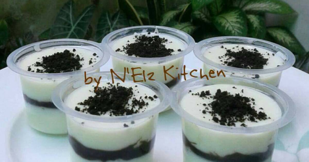 Resep Silky Pudding Vanilla Oreo oleh Tyas_N'Elz Kitchen - Cookpad