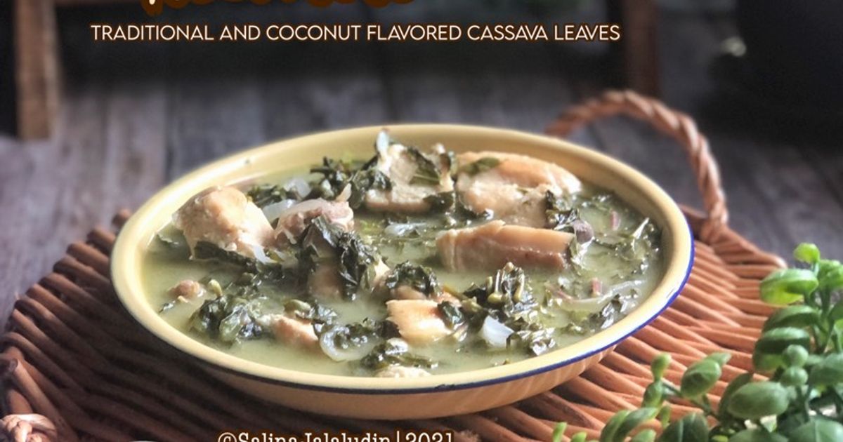 Resipi Ravitoto (Traditional And Coconut Flavored Cassava Leaves) 🇲🇬 ...
