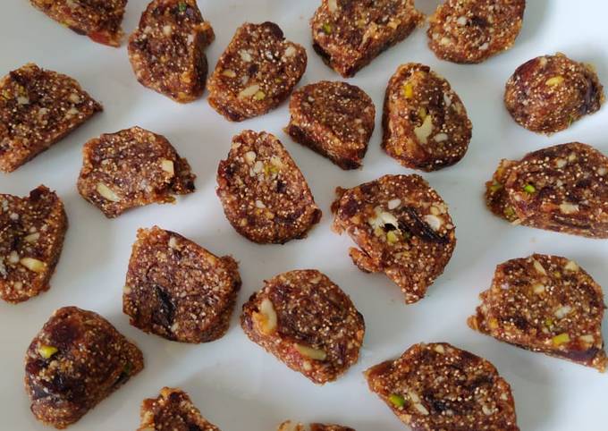 Dry fruit Burfee Recipe by Vina Upasani - Cookpad