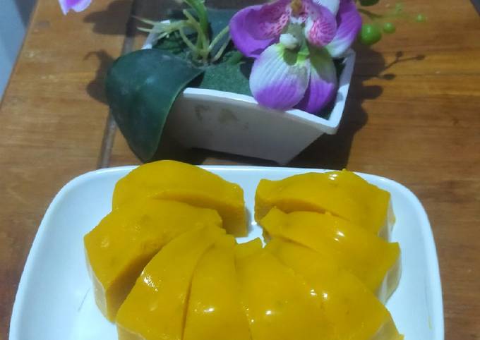 Resep Puding Labu Kuning Mantul oleh Incha_SM - Cookpad
