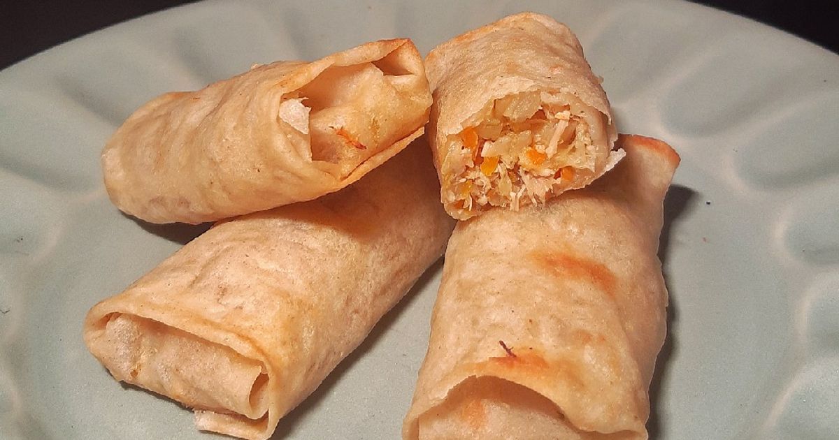Rollitos Primavera De Pollo Receta de Gaby