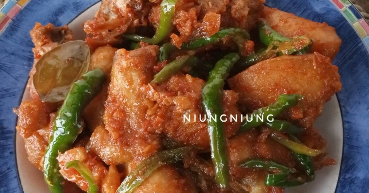 Resep Ayam Goreng Rica-Rica oleh Niung Niung - Cookpad