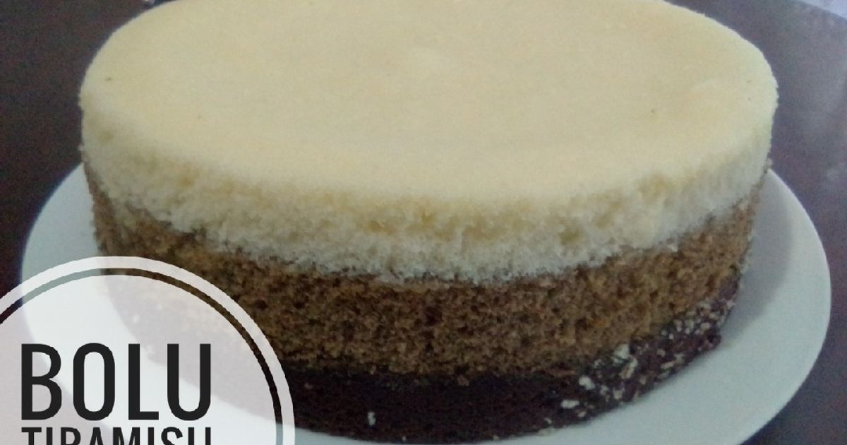 Resep Bolu Tiramisu Kukus oleh Atik (Pawoen Ibuk) - Cookpad
