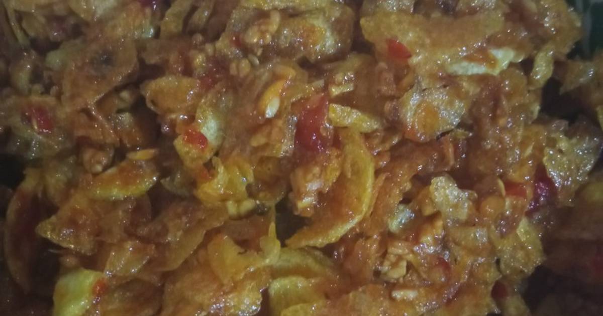 Resep Kering kentang (jangan kering kentang ; banjar negara) oleh ...