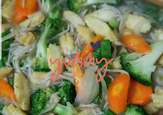 Resep Capcay enoki oleh Dwi Anggun Bissabri - Cookpad