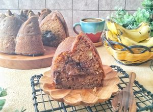 Resep bolu coklat pisang lumer rumahan enak dan mudah - Cookpad