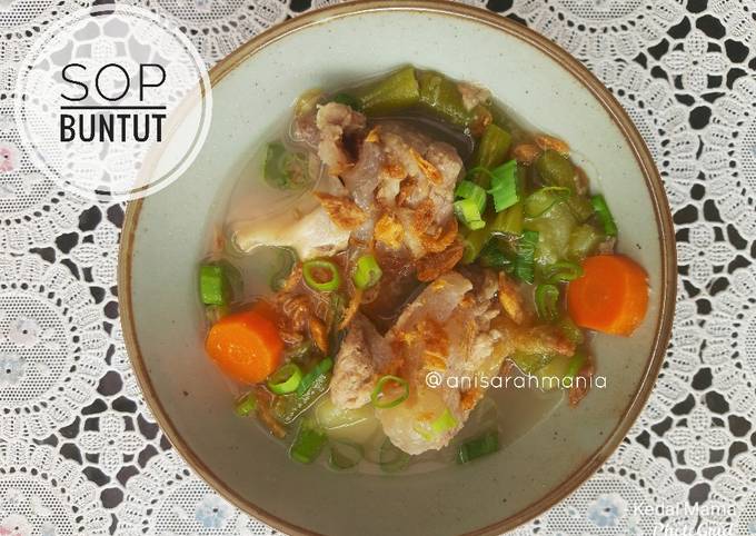Resep Sop Buntut Sapi oleh Anisa Rahmania - Cookpad