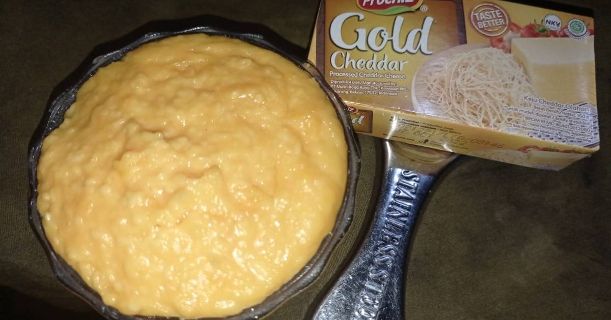 Resep Saos keju (Cheddar) home made oleh Fit Ria - Cookpad