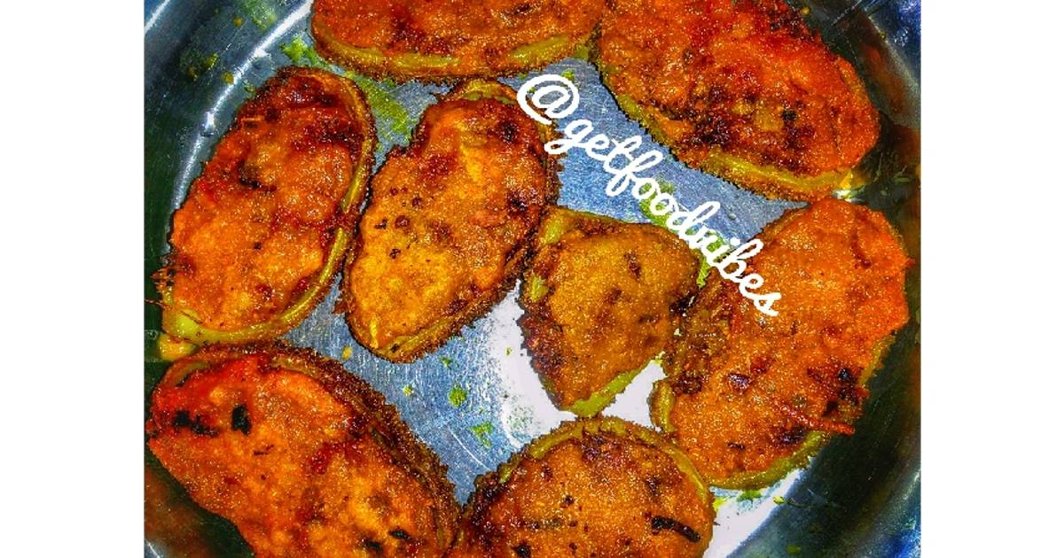 Bhat karelar pur or Teasel gourd stuffed Recipe by shraddha Deb - Cookpad