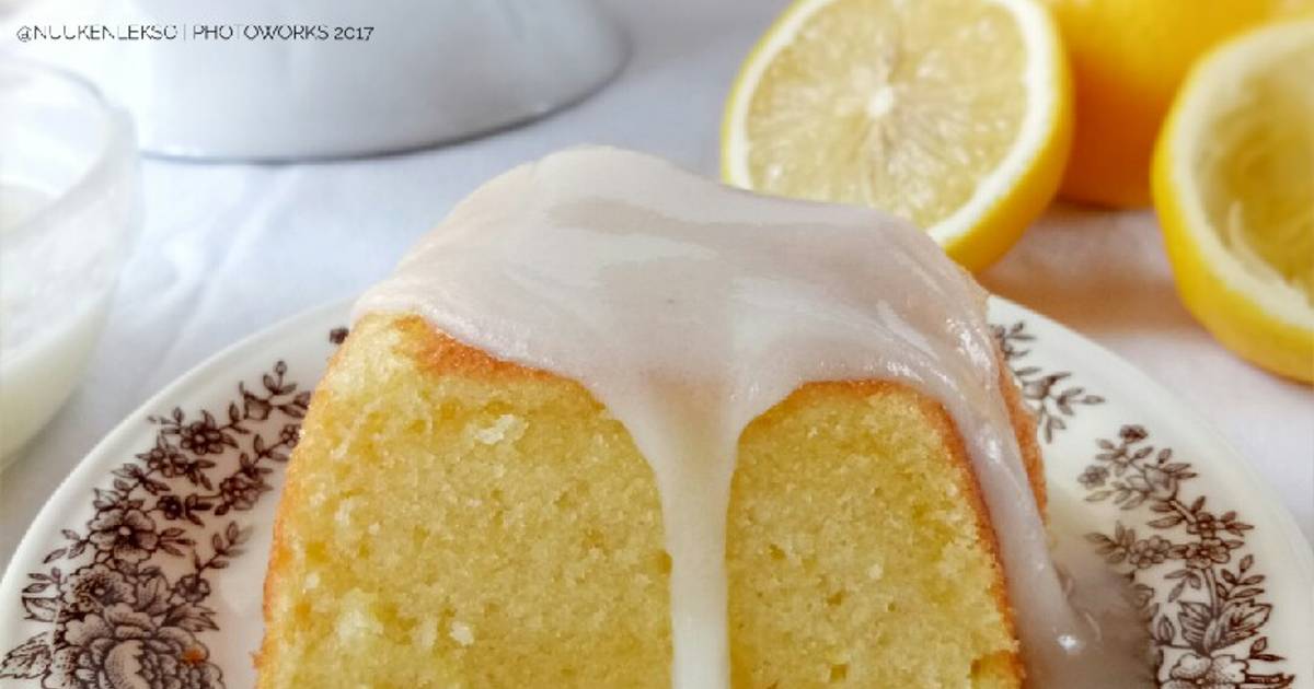 Resep Lemon Cake with Lemon Frosting oleh Nuuken Lekso - Cookpad